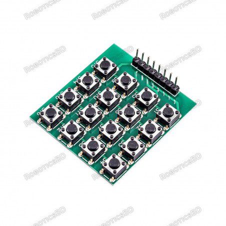 4x4 Micro Switch Matrix Keypad Robotics Bangladesh