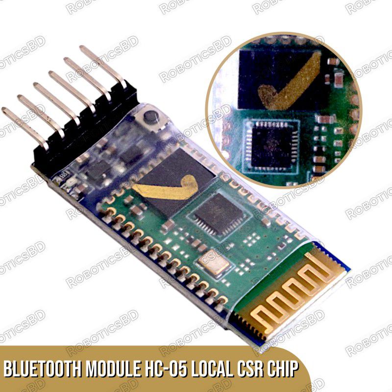 Arduino Bluetooth BLE Module HC-05 Local Chip Robotics Bangladesh