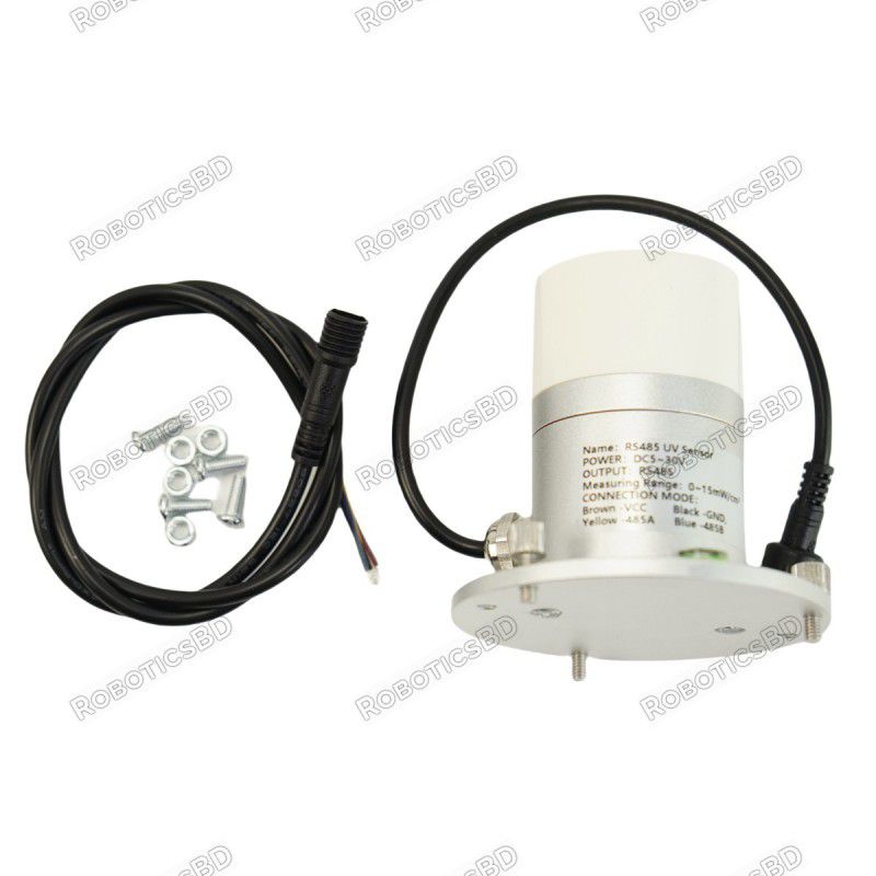 RS485 Ultraviolet (UV) Intensity Measure Sensor (290-390nm, UVA, UVB ...