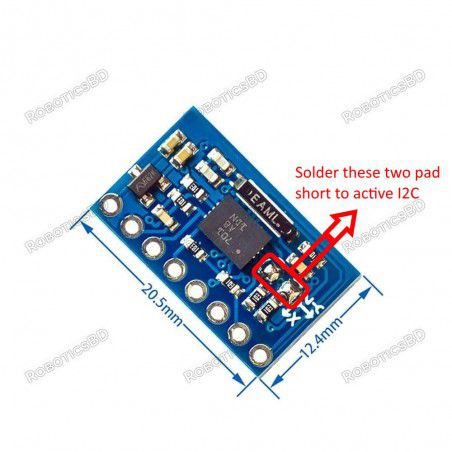 GY-BNO055 9DOF Absolute Orientation IMU Sensor Module (I2C ...