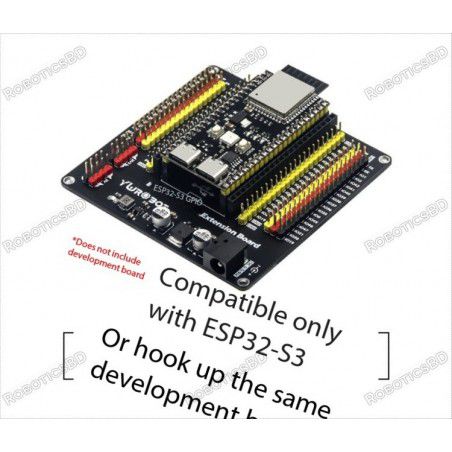 YwRobot ESP32-S3 GPIO Extension Board Compatible with ESP32-S3 ...