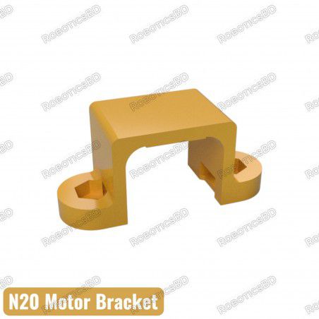 N20 Motor Holder 3D printed Robotics Bangladesh