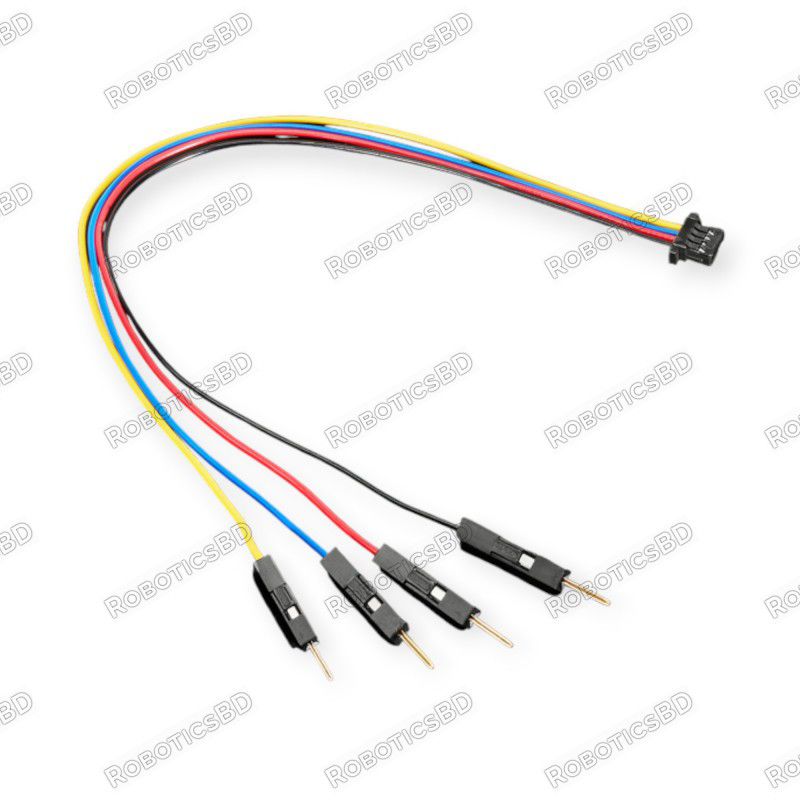 STEMMA QT / Qwiic 4-Pin JST-SH to Female Header Cable Robotics Bangladesh