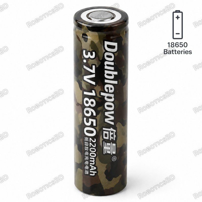 18650 Wasing 3.7V 2000mAh Li-ion Battery - Flat Top Solderable - True ...