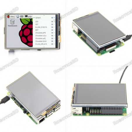 3.5 inch Raspberry Pi Display Robotics Bangladesh