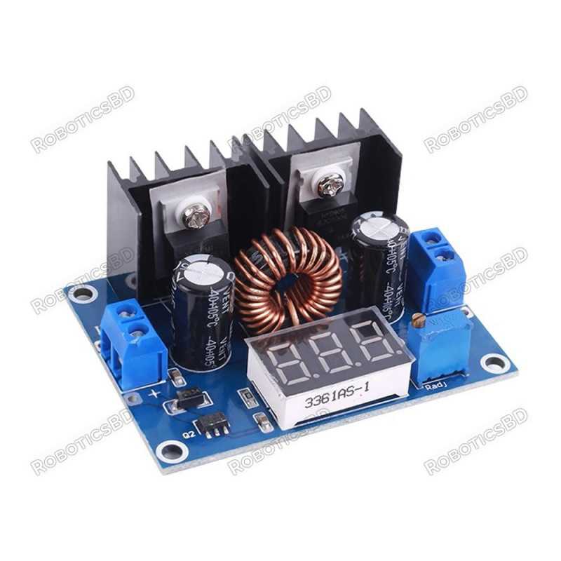 XL4015 DC-DC Step-Down Buck Converter Module with LED Display 4A 75W ...