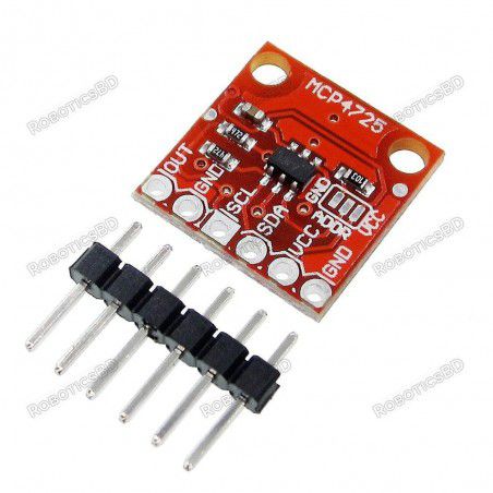 MCP4725 12-Bit DAC Module Robotics Bangladesh